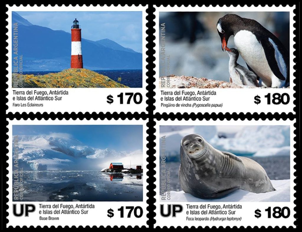 ARGENTINA/SELLOS, 2019 - SELLOS ORDINARIOS Y UP - SERIE SUR - FARO ...